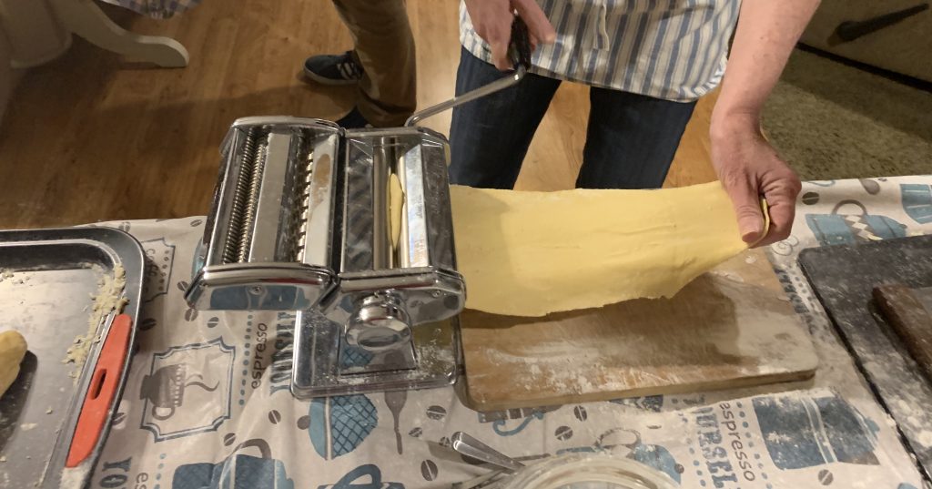 Fresh Pasta by Hand - An Italian dish