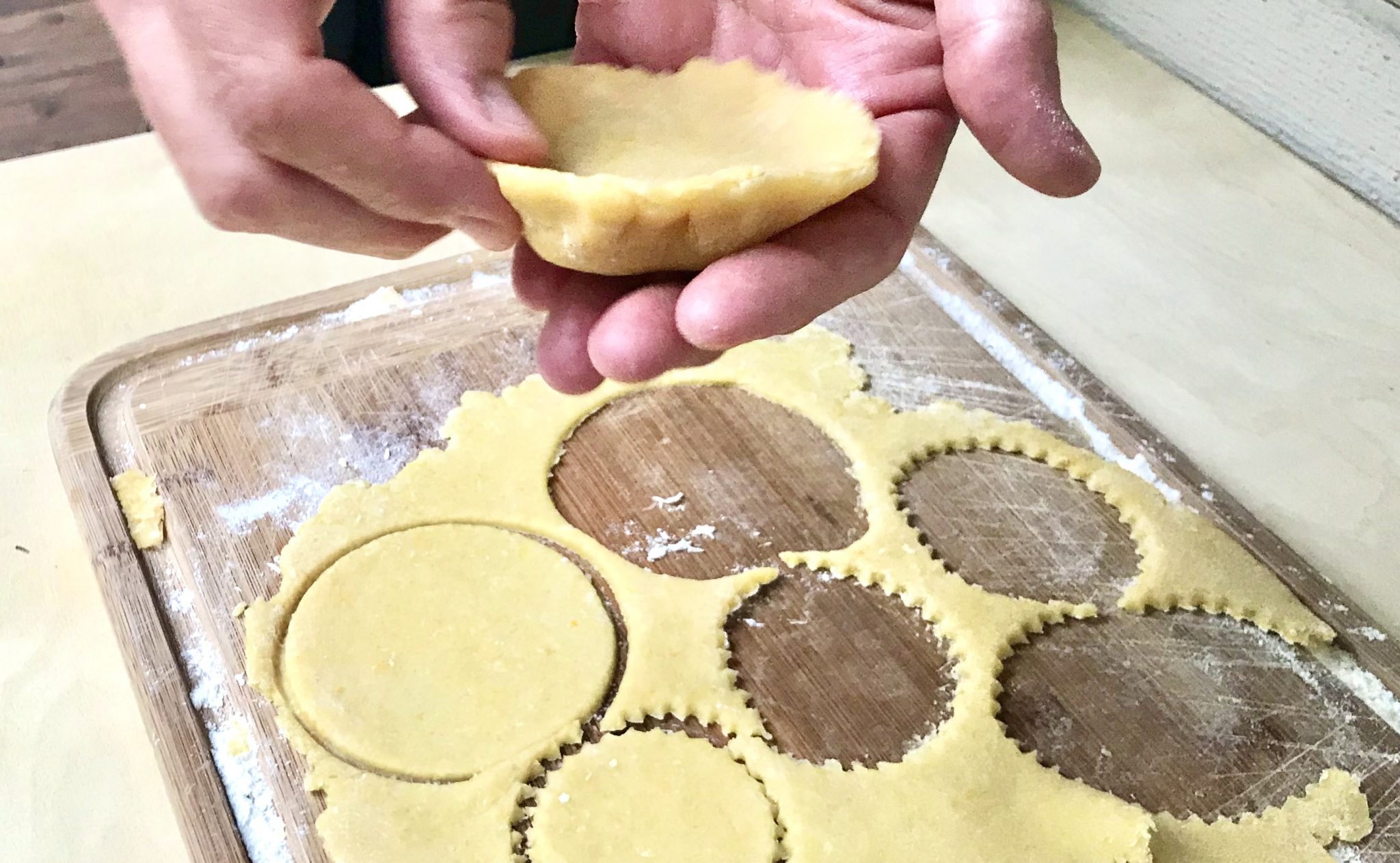 Pasticiotti - Jam and Liqueur-Filled Italian Cookies - An Italian dish