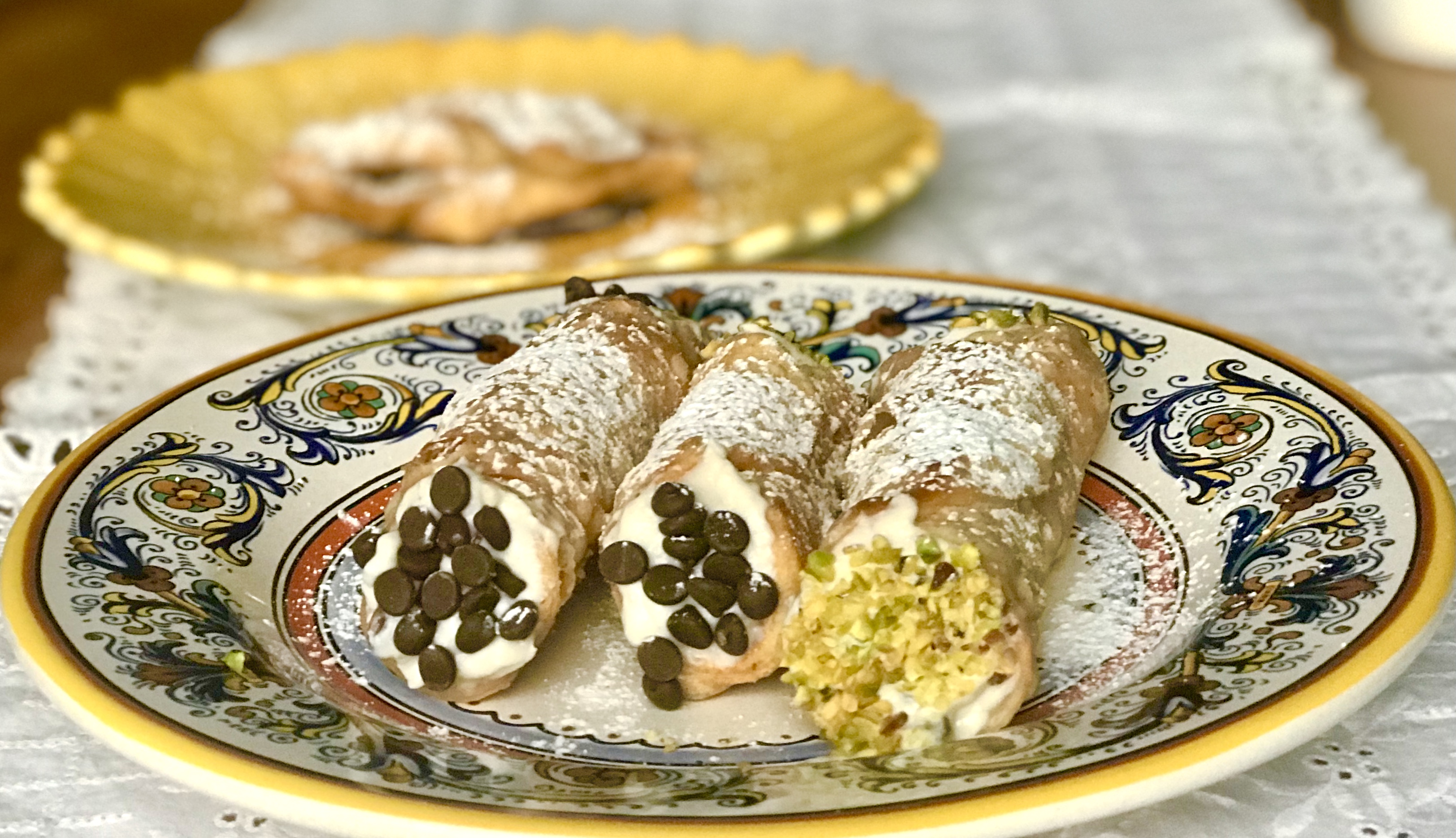Sicilian Cannoli with Lemony Ricotta - An Italian dish
