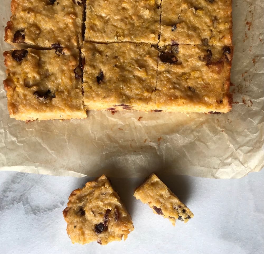 Pinza Veneta - Cornmeal Cake (Vegan!) - An Italian dish